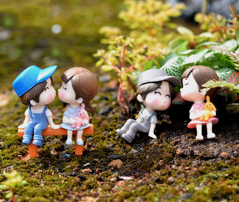 6pcs 2pair Lover2x Desk Couple Lover Fairy Garden - Etsy