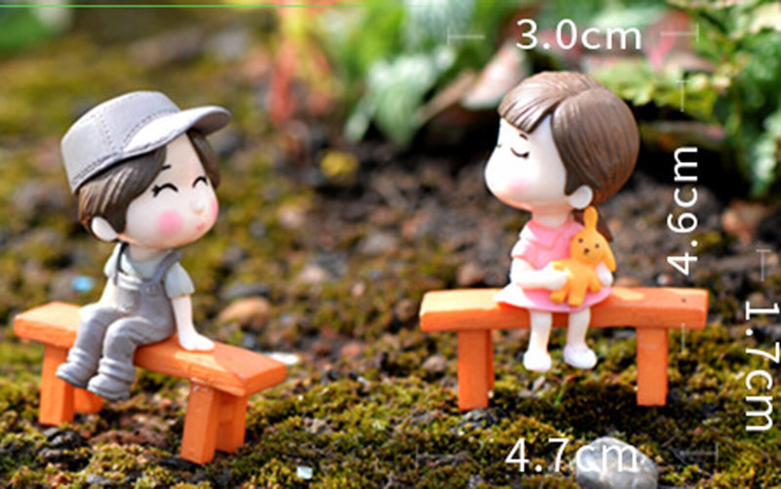 6pcs 2pair Lover2x Desk Couple Lover Fairy Garden - Etsy