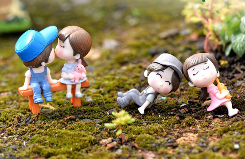 6pcs 2pair Lover2x Desk Couple Lover Fairy Garden - Etsy