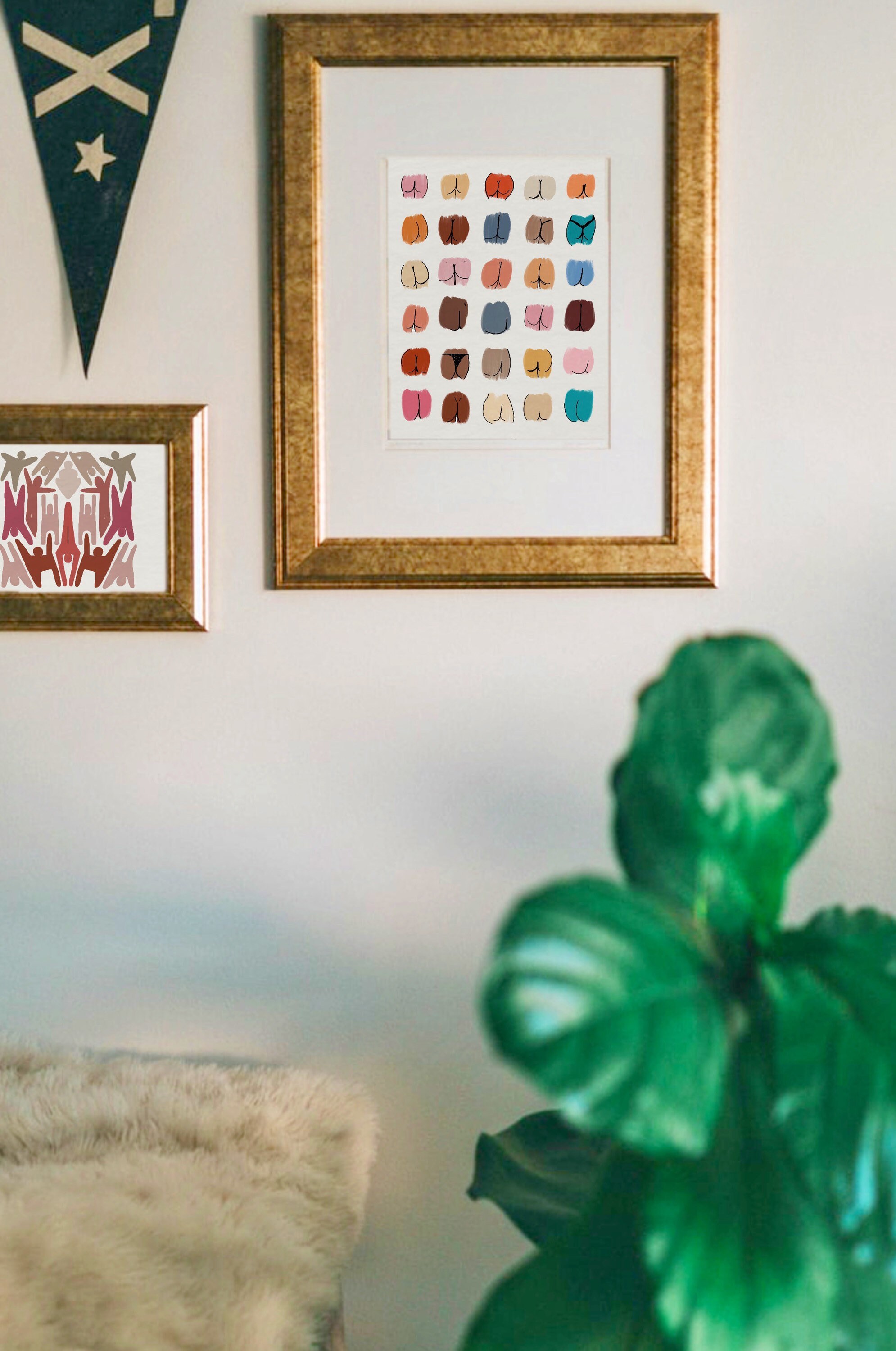 A Rebuttal - Butt Art Print - Etsy