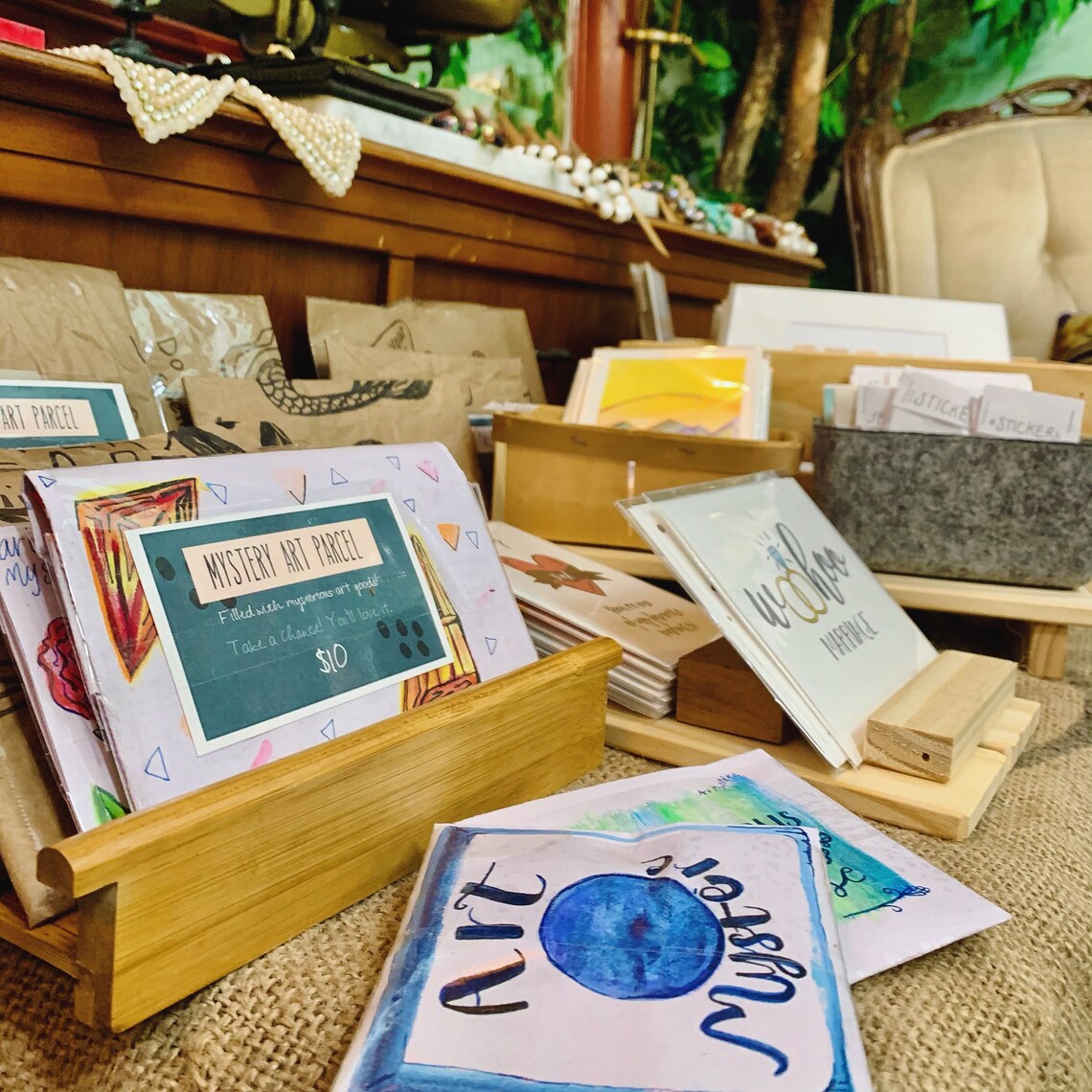 Mystery Art Parcels - Etsy
