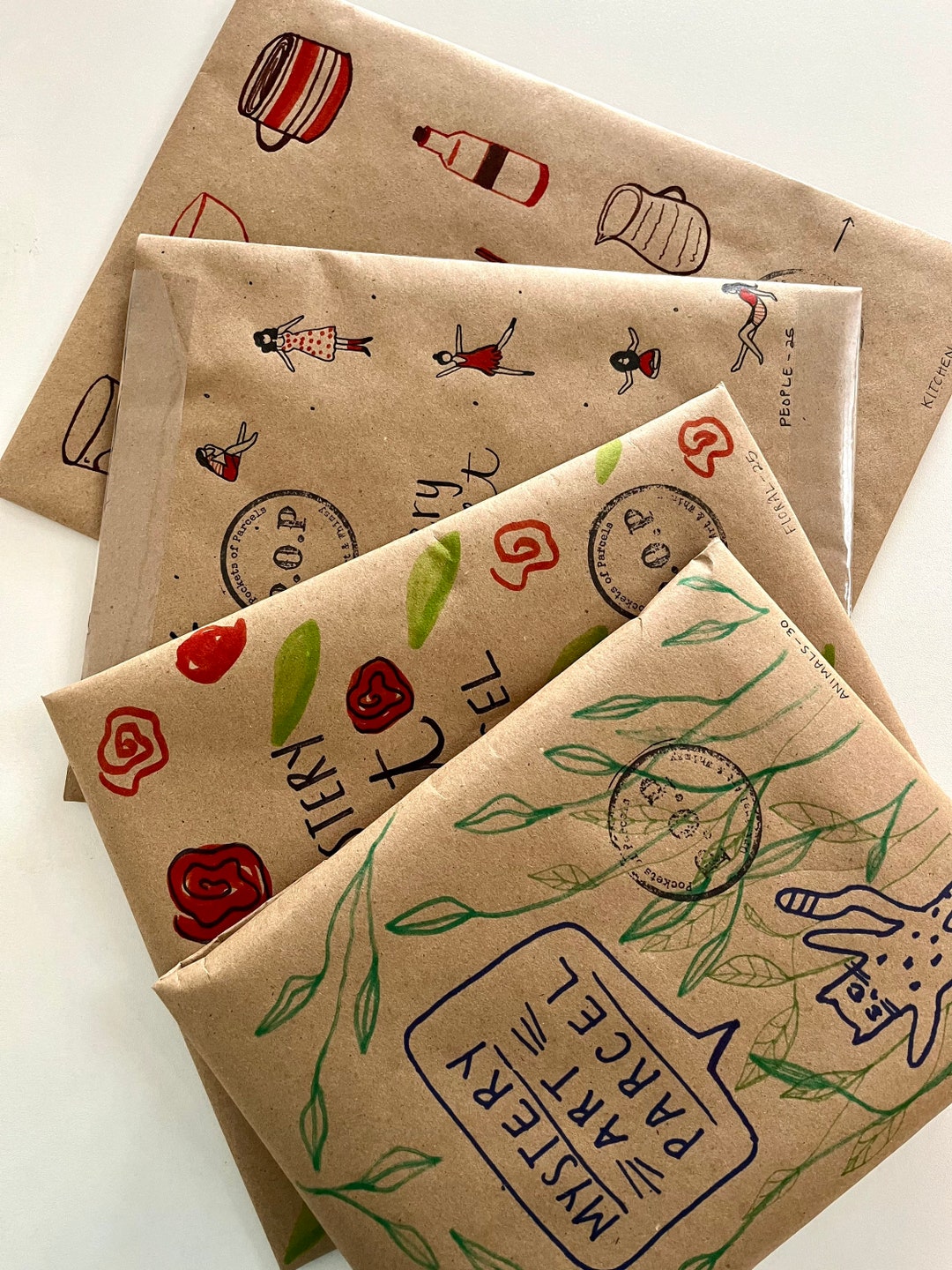 Mystery Art Parcels - Etsy