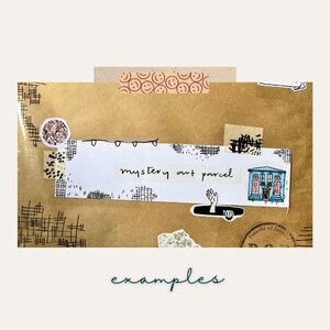 Mystery Art Parcels - Etsy