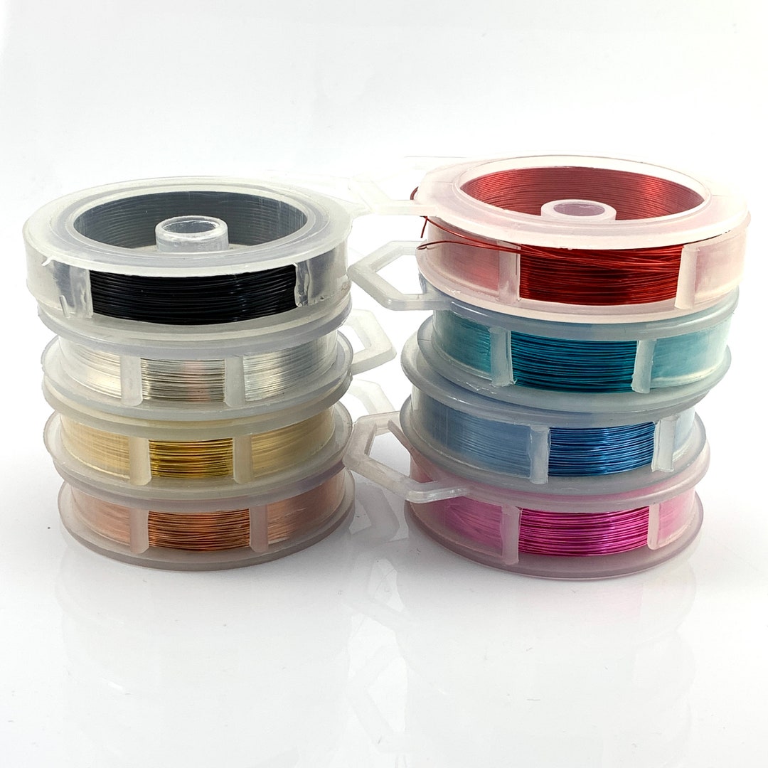 Colored Enameled Copper Wire, 0,4 Mm / 20 M - Color Choice - Etsy