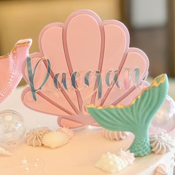 Sea Cake Topper - Etsy