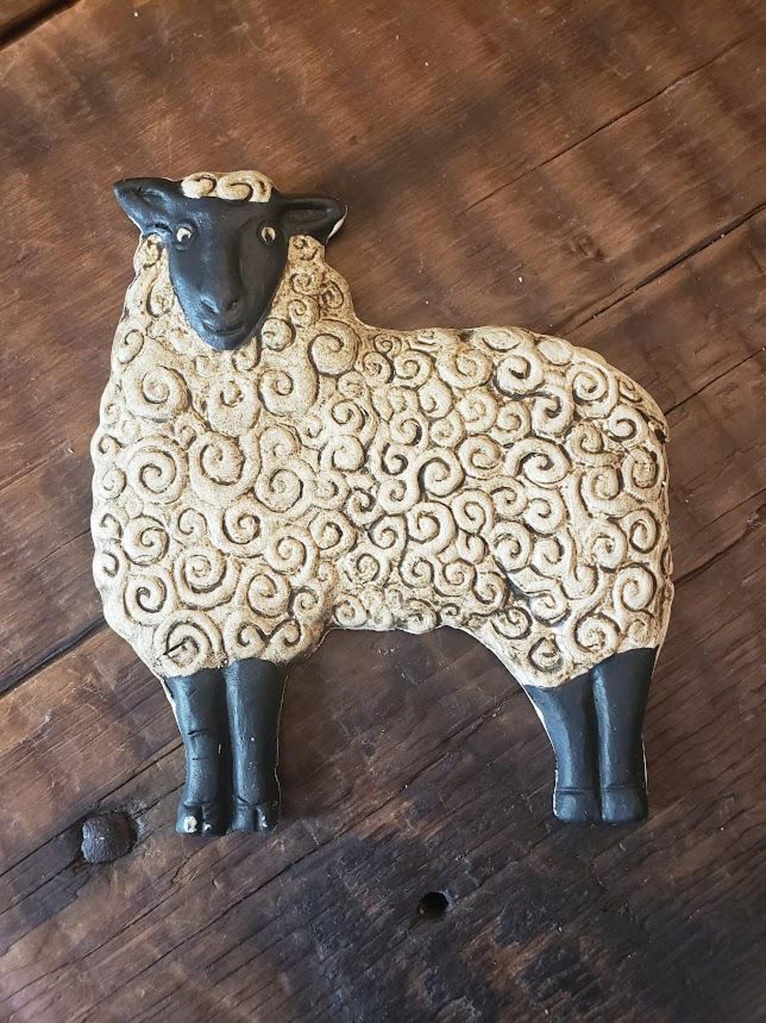 Primitive Folk Art Sheep - Etsy