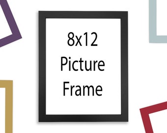 Grey 8x12 2 Thick Picture Frame Shabby chic You pick | Etsy