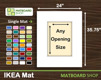 Single Mat Custom Size Matting for Frame Mat for Frame - Etsy