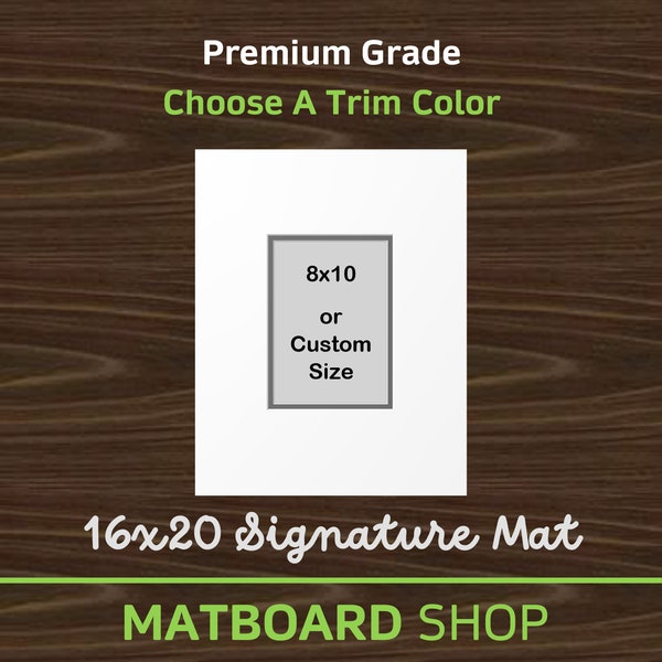 Signature Mat - Etsy