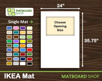 Single Mat Custom Size Matting for Frame Mat for Frame Frame Mat-board ...