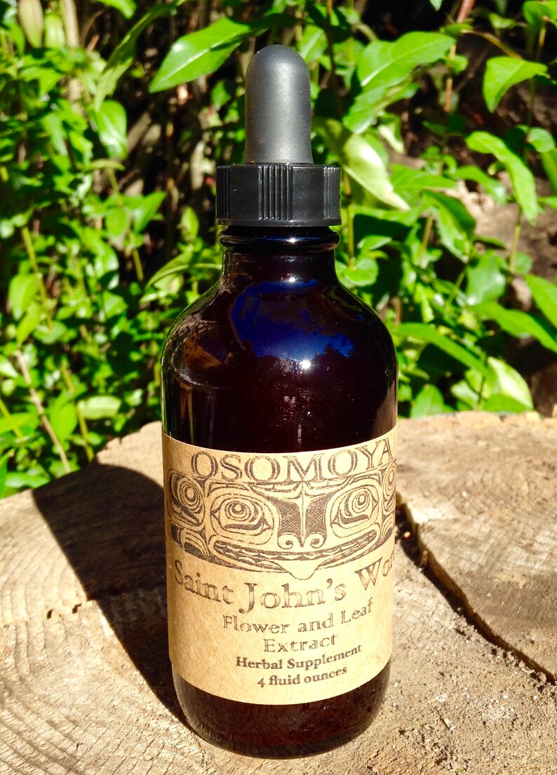 Wild Saint John's Wort Extract Tincture Organic Alcohol - Etsy