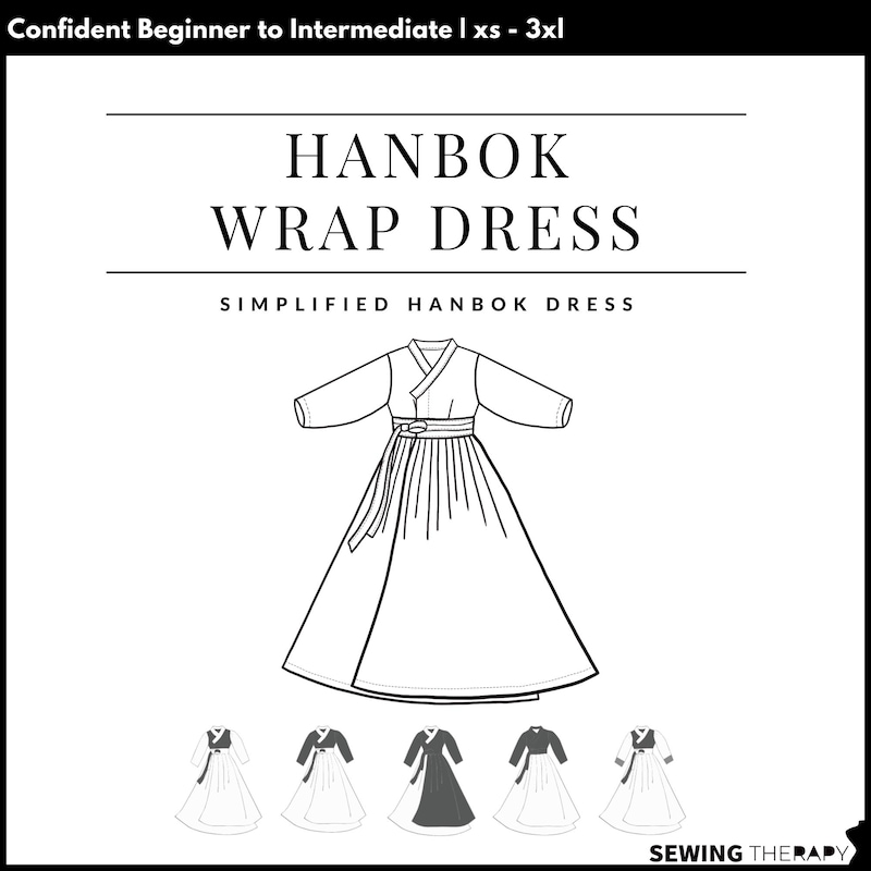 Hanbok Dress Wrap - Etsy