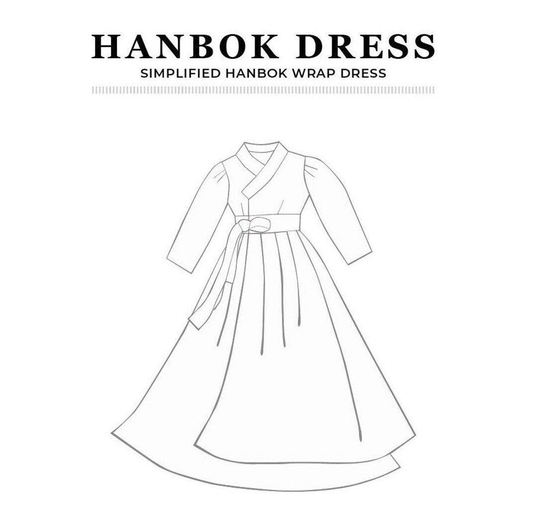PDF Hanbok Wrap Dress Sewing Therapy With a Step-by-step Sewalong Video ...
