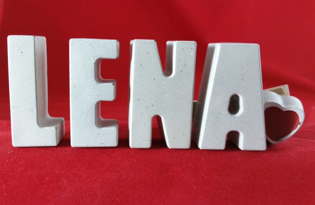 Precast Concrete Letters
