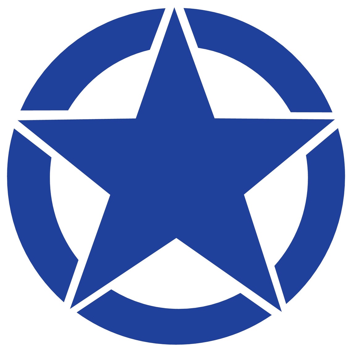 Army Military Star Vinyl Decal Sticker - Etsy