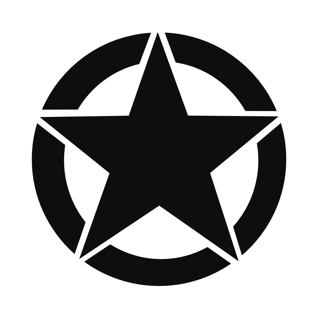 Army Military Star Vinyl Decal Sticker - Etsy