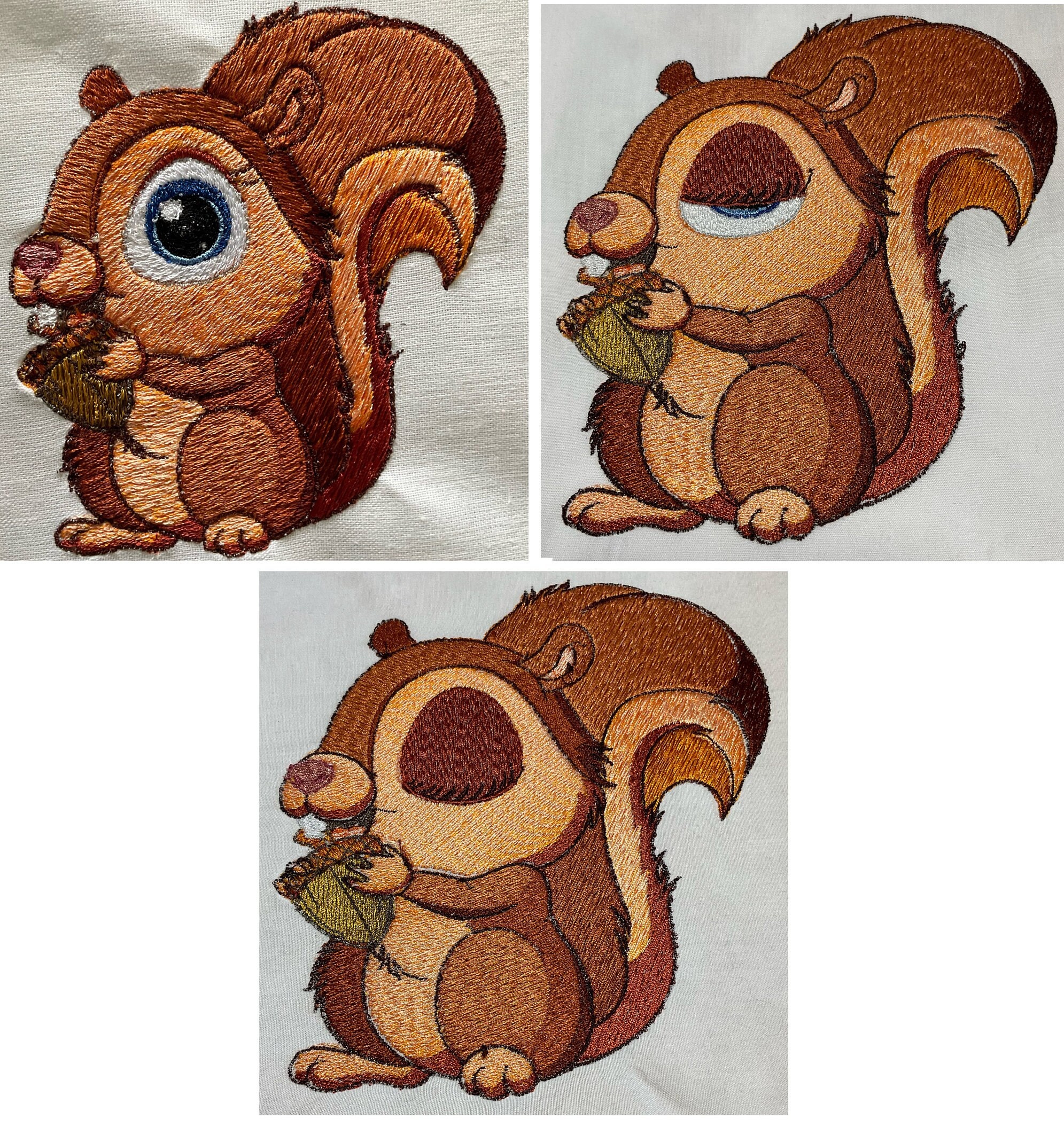 Baby Squirrel: Embroidery Design for Embroidery Machine - Etsy