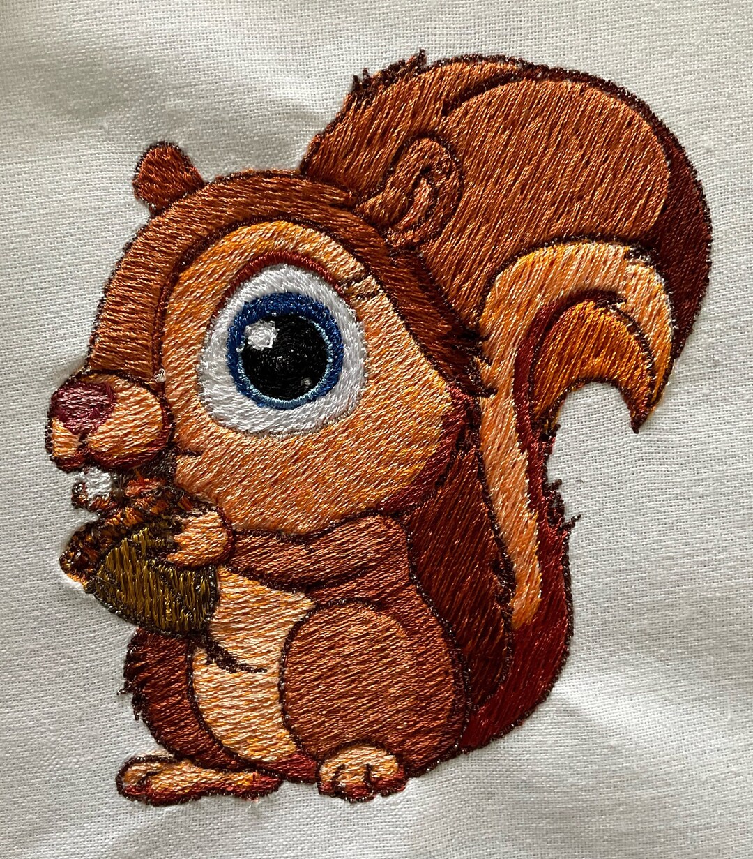 Baby Squirrel: Embroidery Design for Embroidery Machine - Etsy