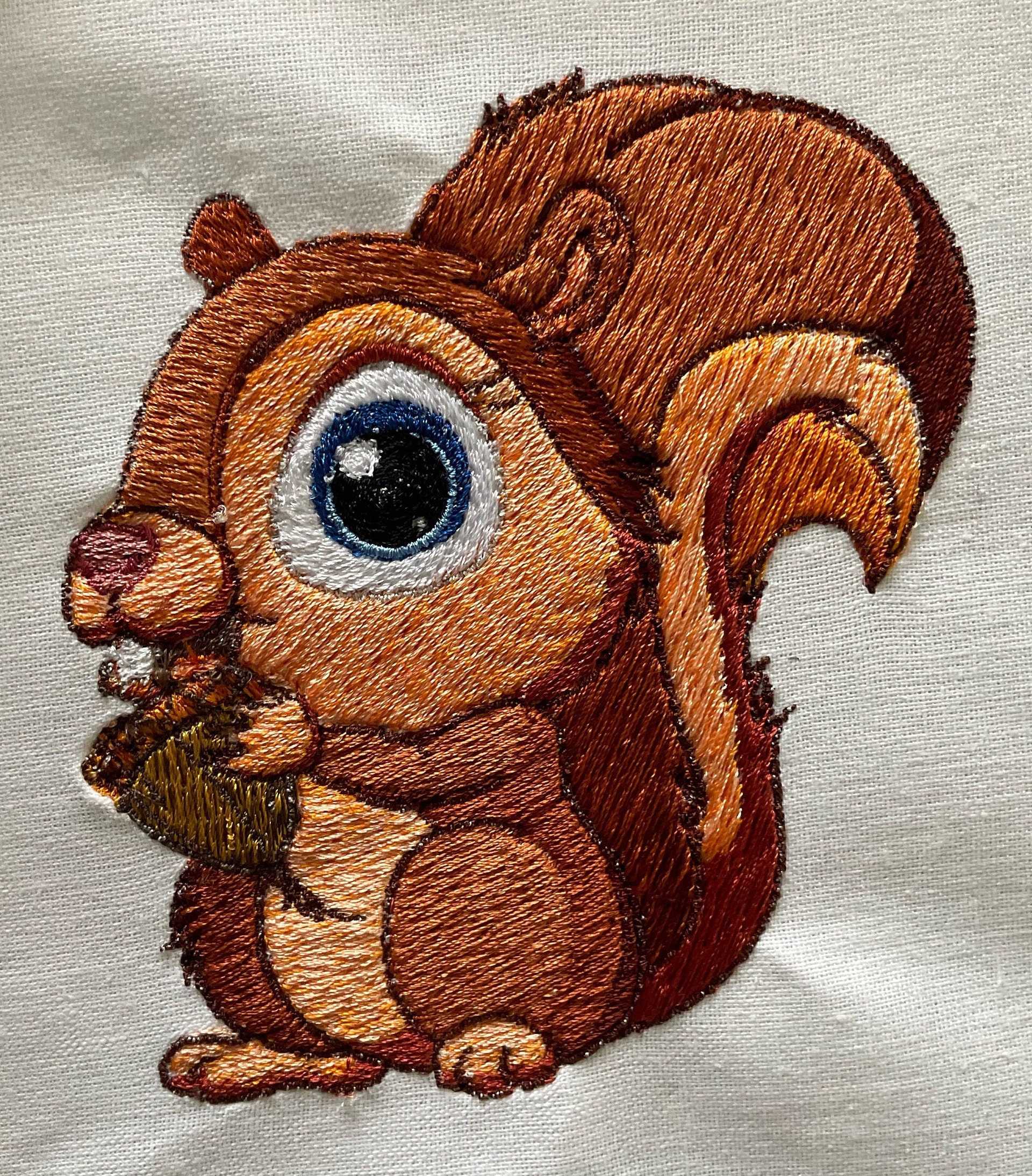 Baby Squirrel: Embroidery Design for Embroidery Machine - Etsy