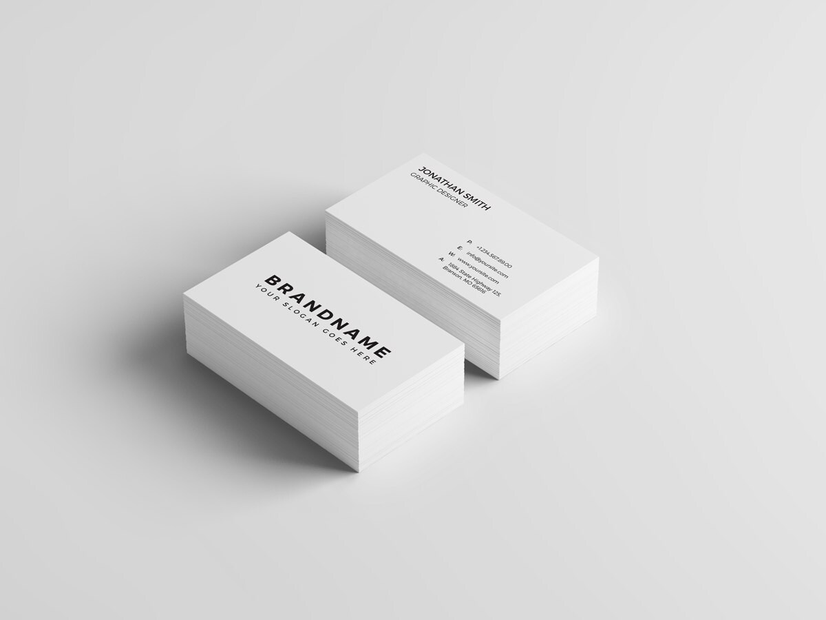 Simple Resume Cv With Business Card Design Template AI EPS - Etsy