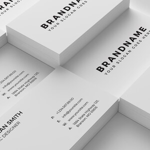 Modern Resume Template With Business Card (digital Download) - Etsy