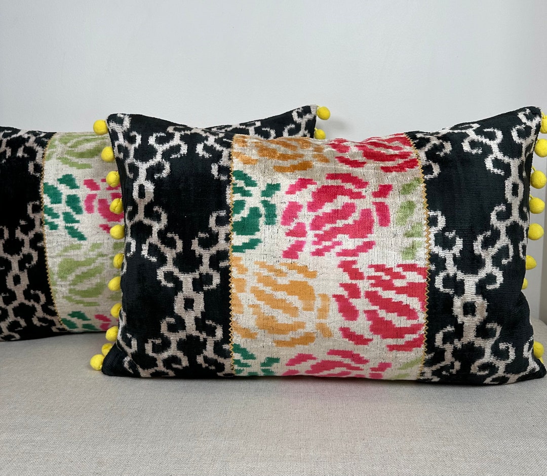 16x24'' Pair Handmade Pillow,traditional Pillow,patchwork Pillow ,uzbek ...