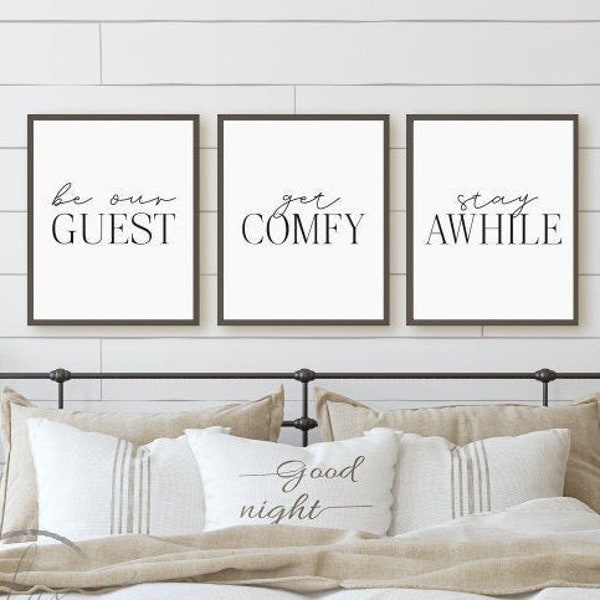 Get Comfy Sign - Etsy