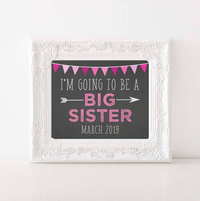 I'm Going To Be A Big Brother or Sister Baby Announcement | Etsy