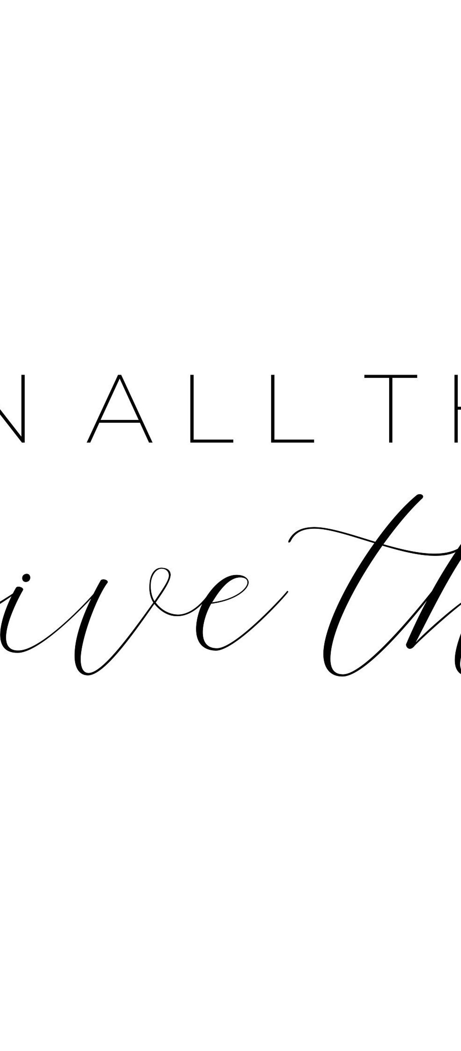 In All Things Give Thanks Printable Dining Room Sign Decor - Etsy