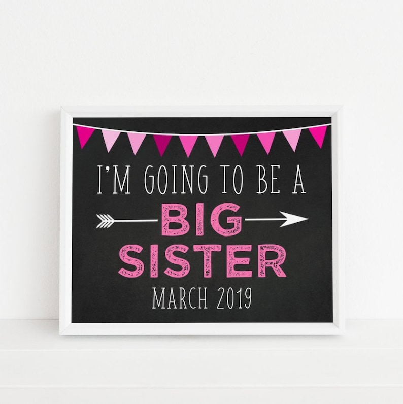 I'm Going to Be A Big Brother or Sister Baby Announcement | Etsy