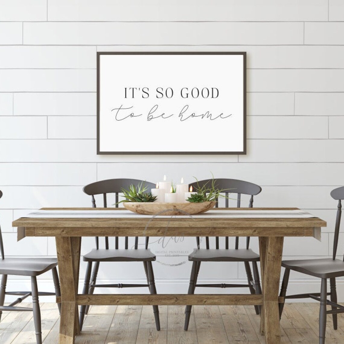 It's so Good to Be Home Printable, Bedroom Print Decor, Living Room ...
