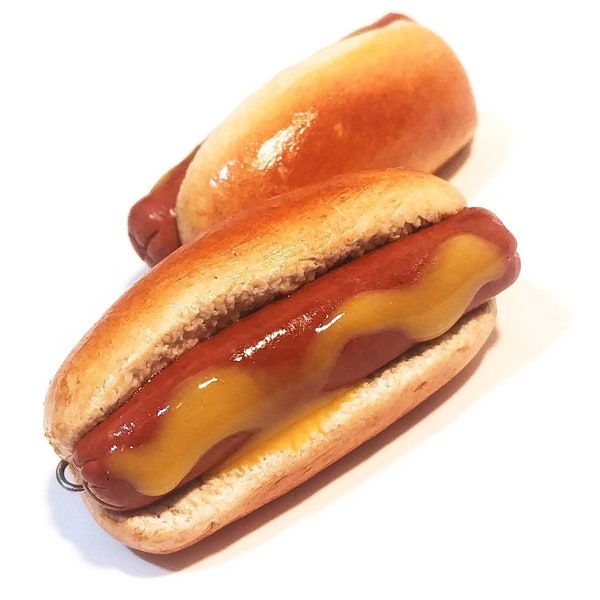 Hot Dog Pendant - Etsy