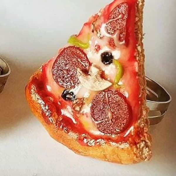 Pizza Ring - Etsy