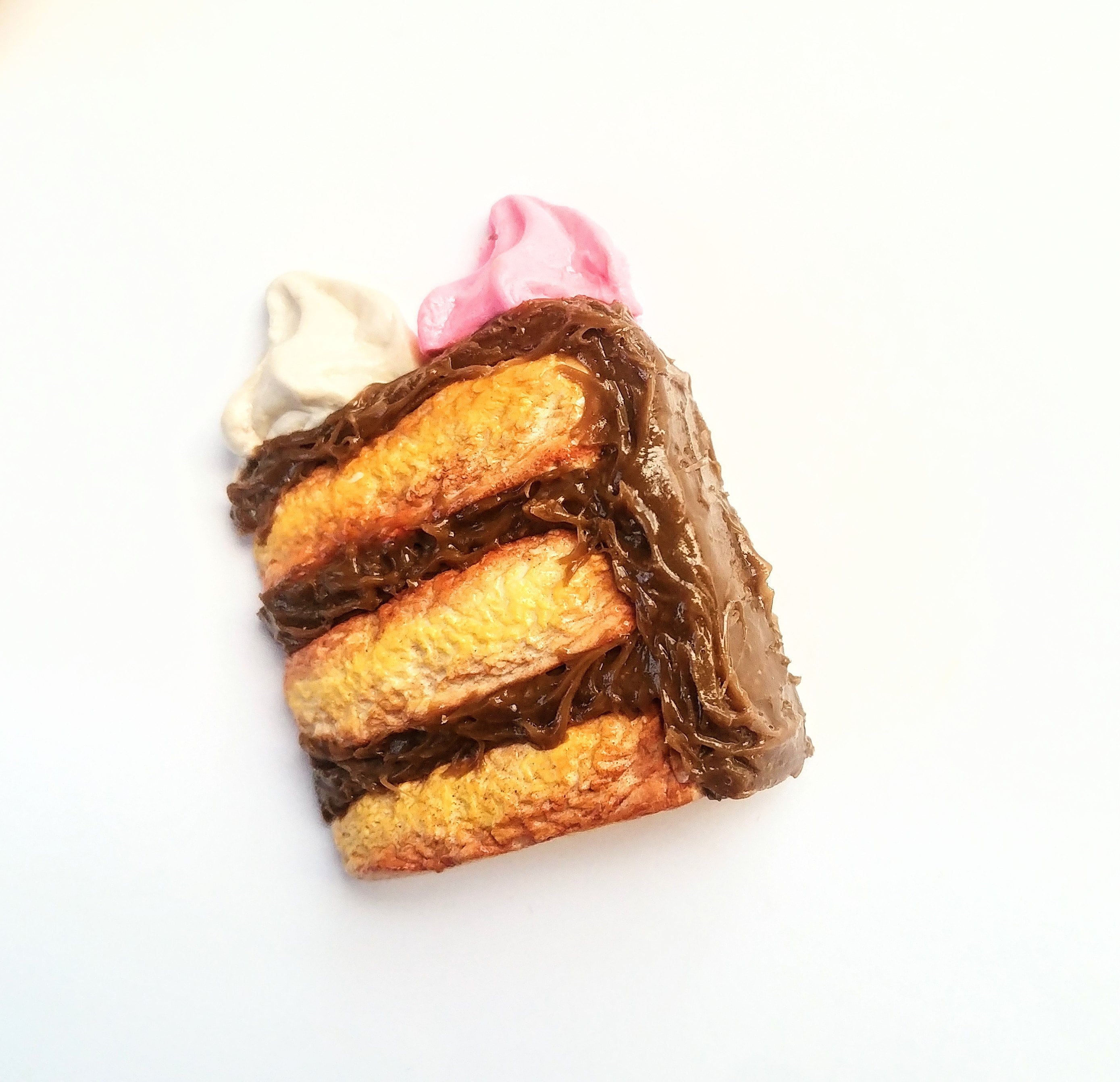 3 Layer Cake Pin Cute Brooch 3D Food Pin Food Jewelry Cute | Etsy