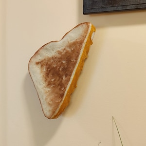 Grilled Cheese Sandwich Wall Decor, Large 3D Fake Food Art, Prop, Pop ...