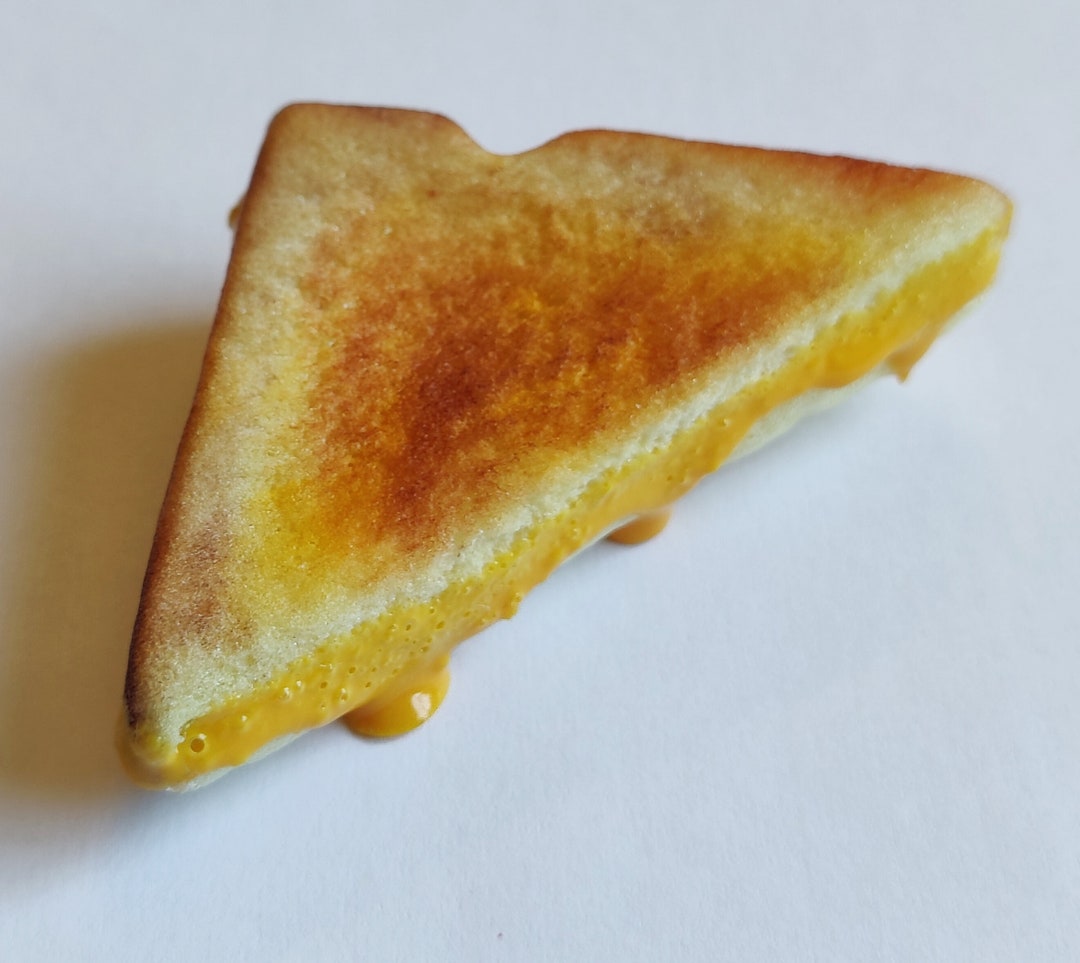 Faux Grilled Cheese Hair Clip, Foodie Headpiece - Etsy