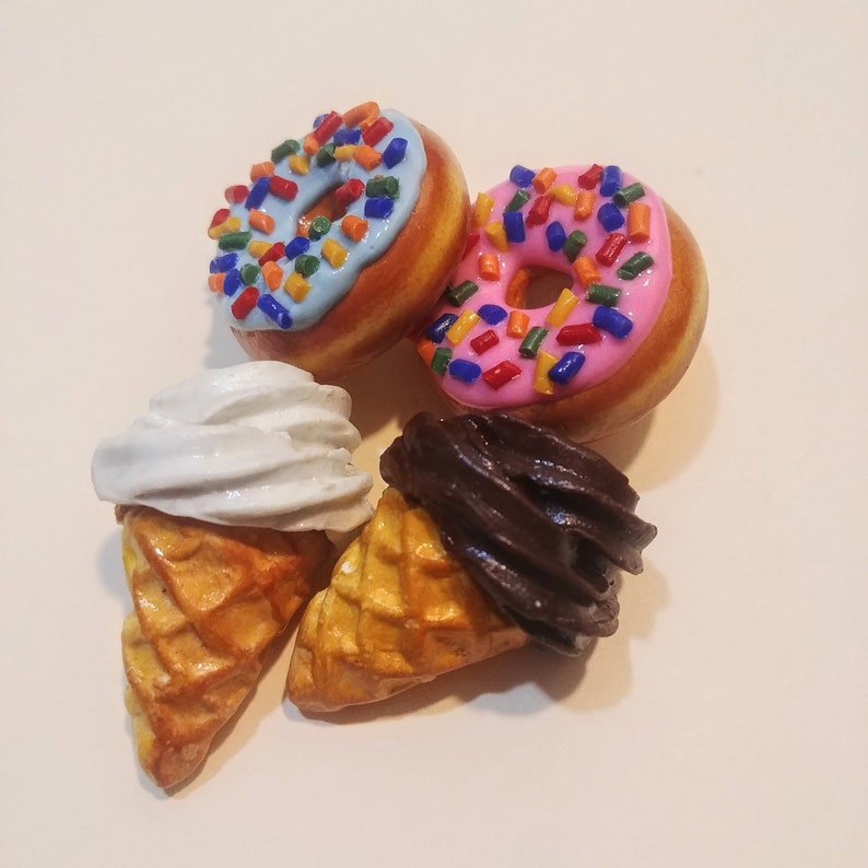 Miniature Donut Pin Christmas Gift Lapel Pin Brooch - Etsy