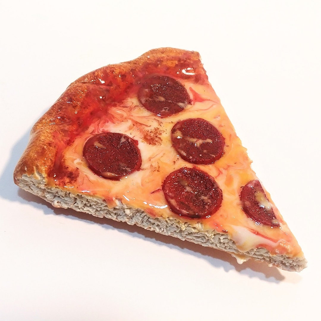 Realistic Miniature Pizza Magnet , Food Refrigerator Magnet, Magnetic ...
