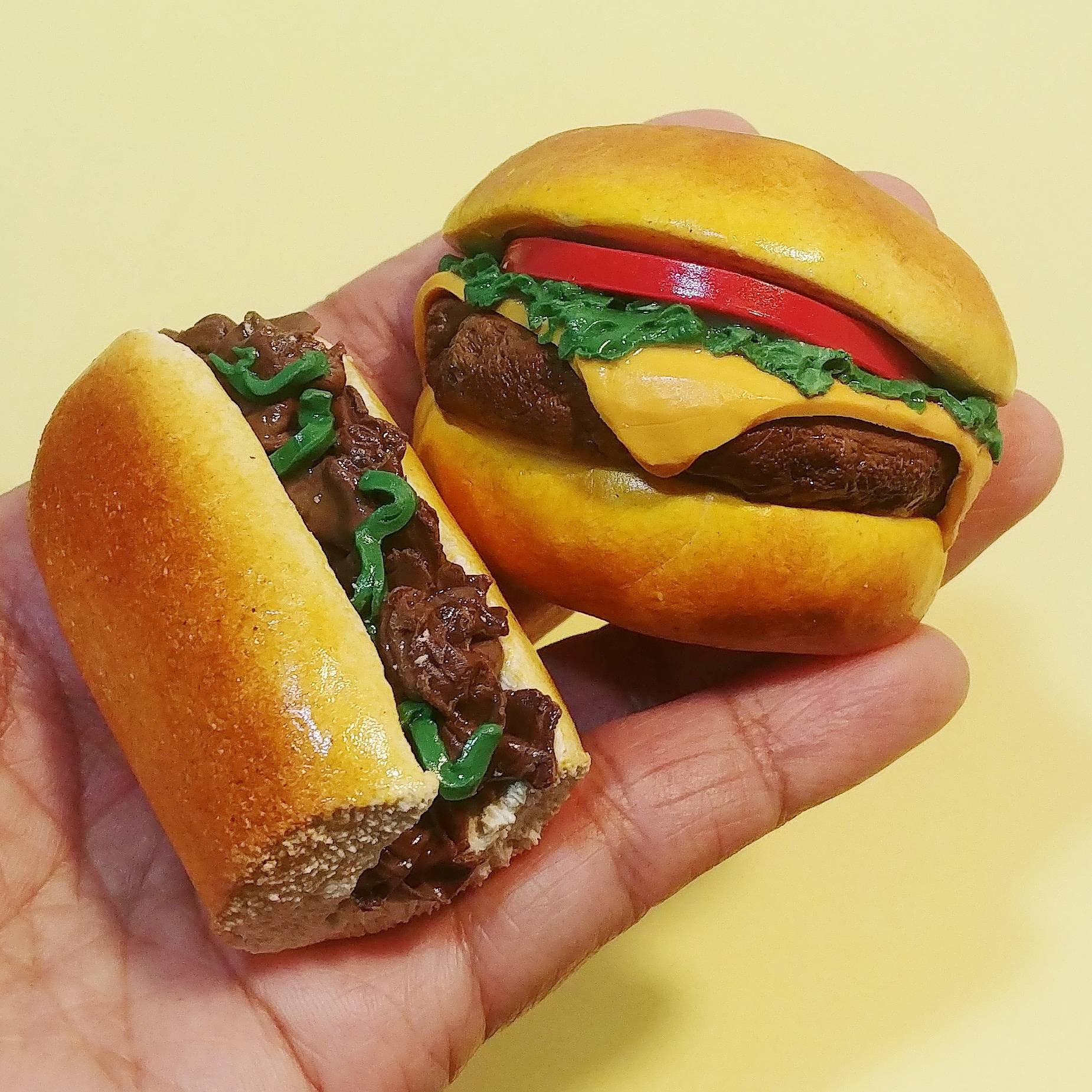 Italian beef sandwich Magnet Miniature Fake food magnet | Etsy