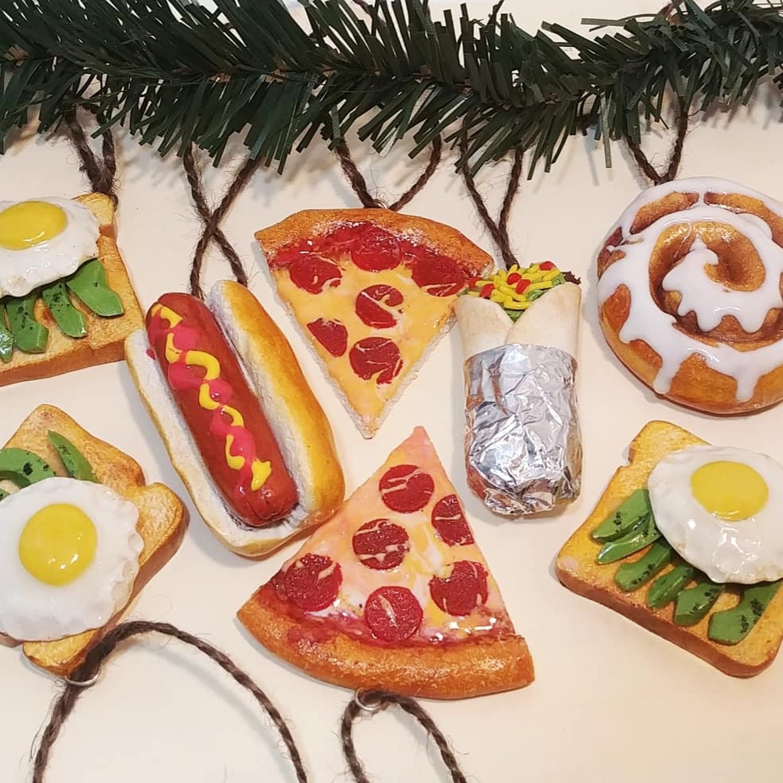 Christmas Ornament Burrito Christmas Tree Decoration Funny | Etsy