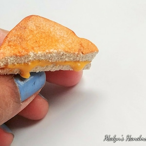 Grilled Cheese Pin, Cute Brooch 3D Food Pin, Food Jewelry, Cute Bar Pin ...