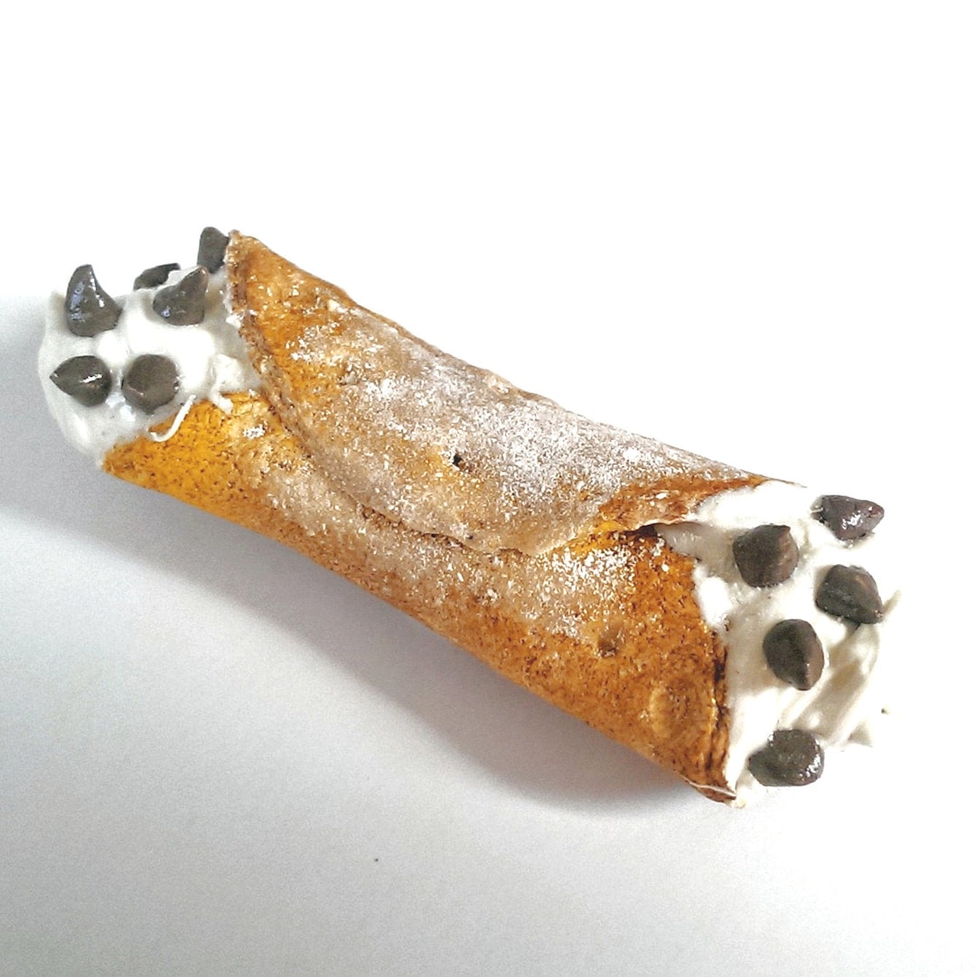 Chocolate Chip Cannoli Magnet , Refrigerator Miniature Food Magnet - Etsy