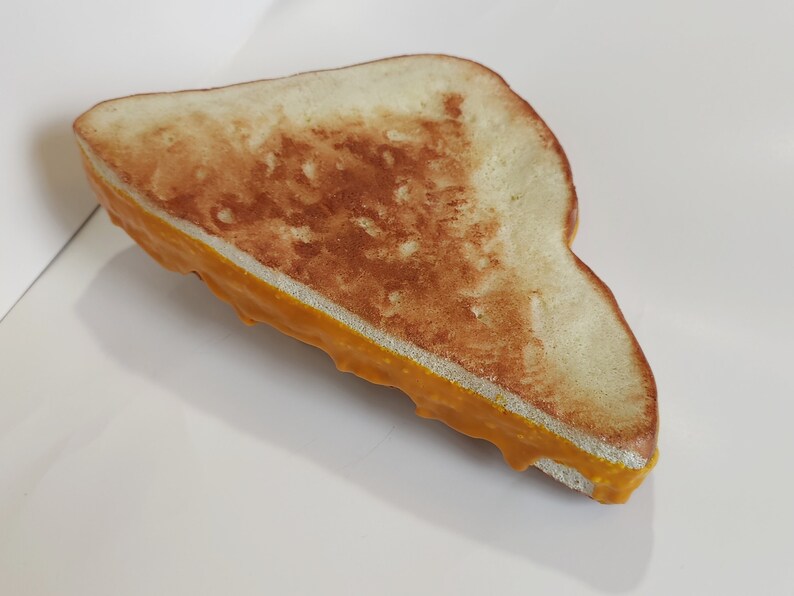 Grilled Cheese Sandwich Wall Decor, Large 3D Fake Food Art, Prop, Pop ...