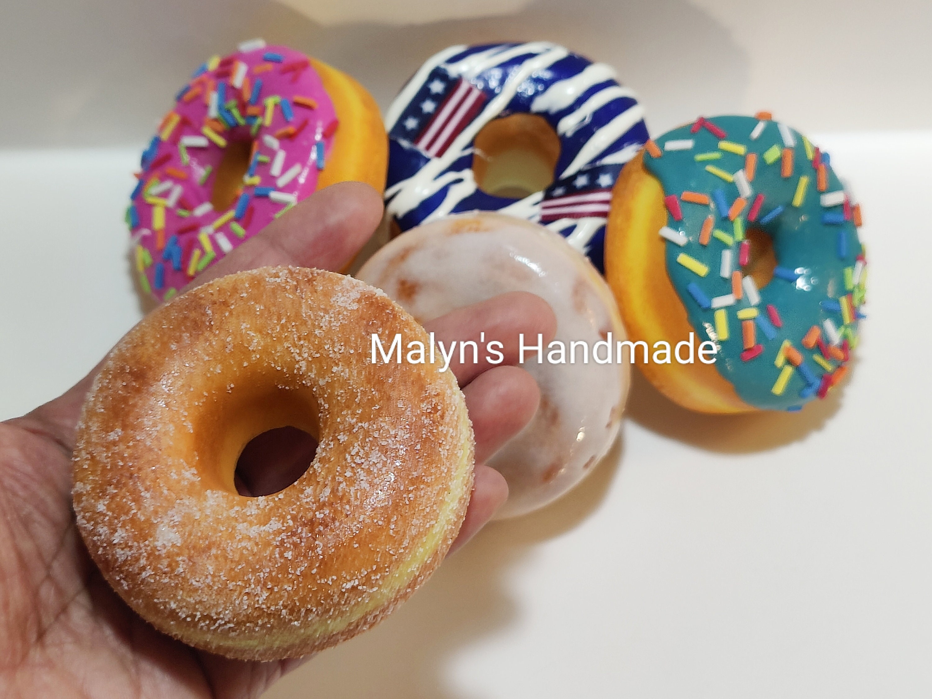 Large Donut Necklace, Realistic Fake Food Jewelry, Fun Gift - Etsy