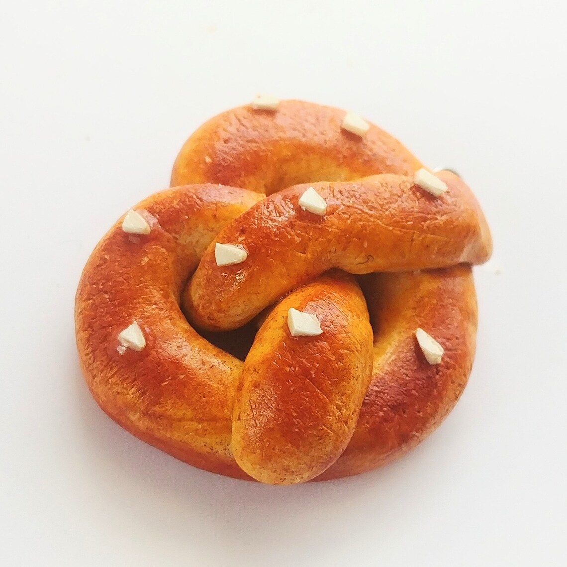 Soft Pretzel Keychain /// Realistic Food Jewelry Bakery Gift - Etsy