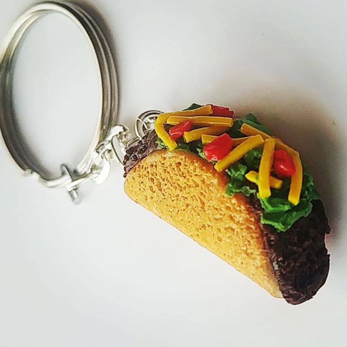 Mini Taco Keychain Charm Taco Lover Gift Deadpool's | Etsy