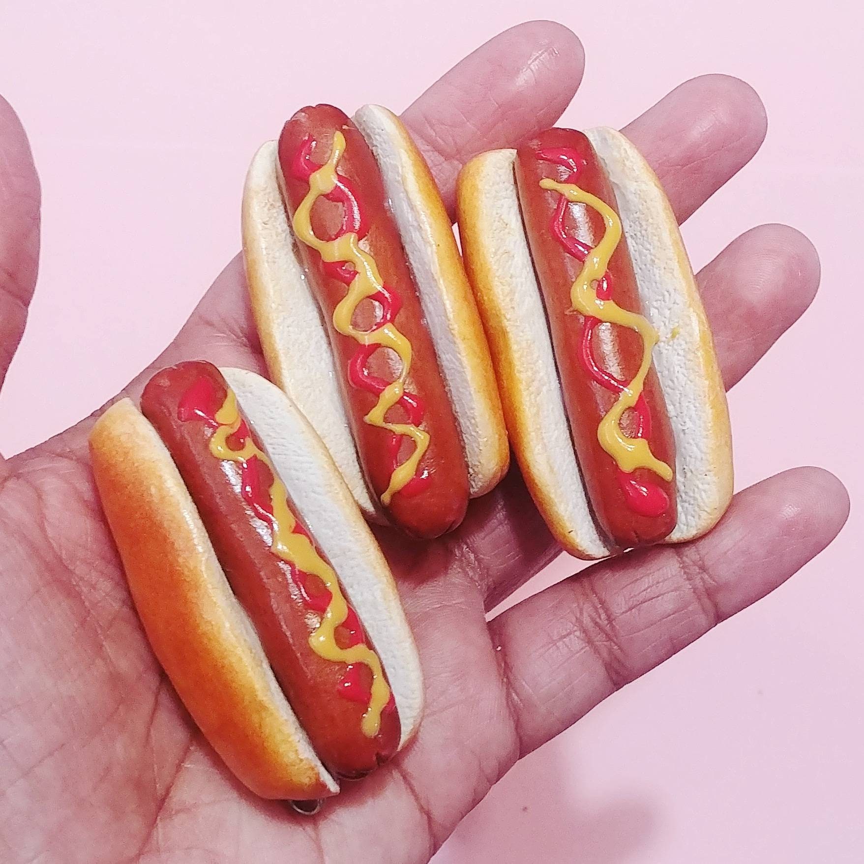 Hot Dog Magnet Hot Dog Business / Stand Owner Gift Polymer | Etsy