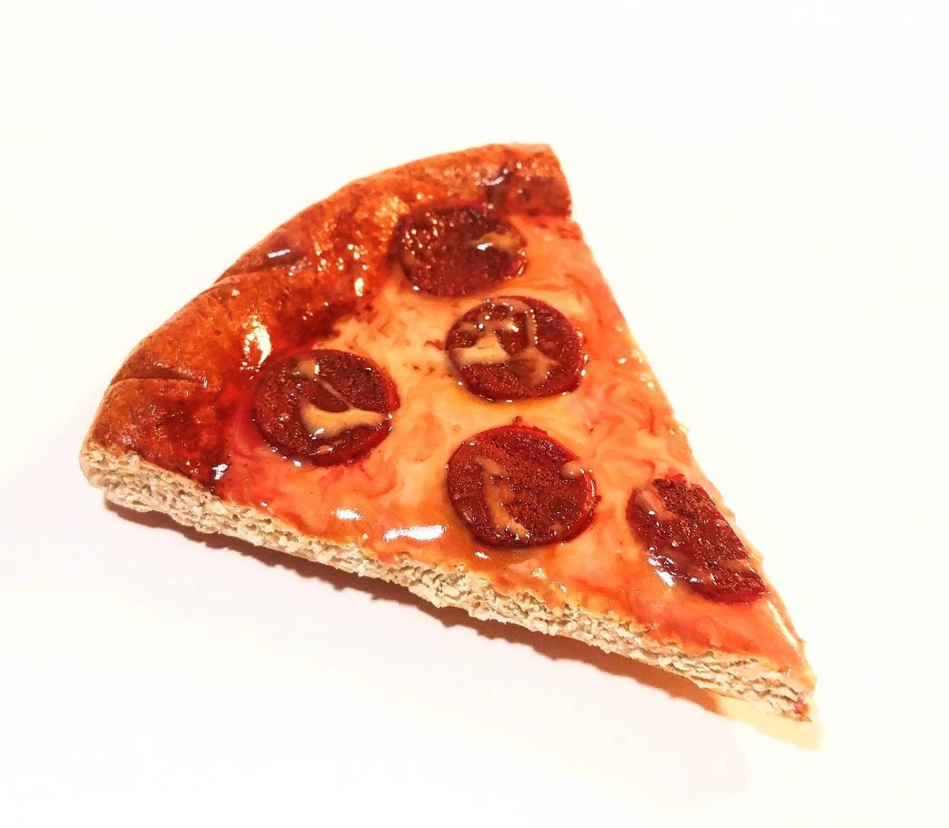 Realistic Miniature Pizza Magnet Food Refrigerator Magnet | Etsy