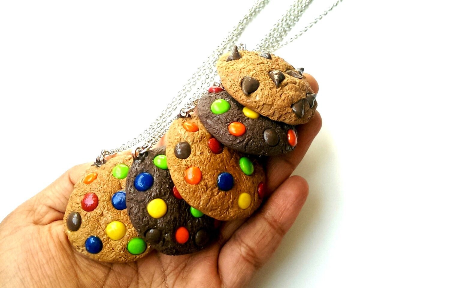 Cookie Necklace Cute Foodie Jewelry Kawaii Gift for Her - Etsy