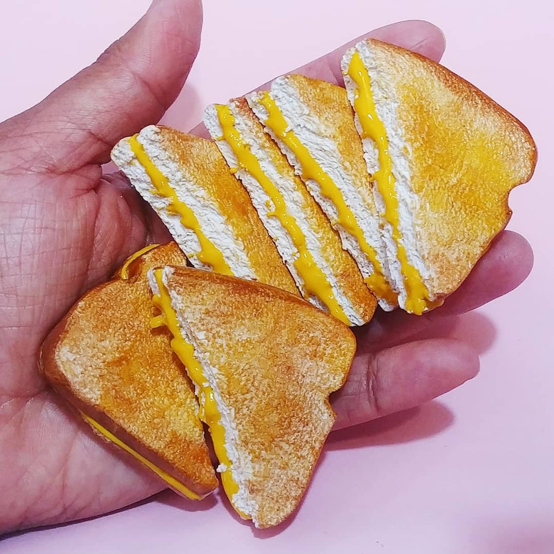 Miniature Grilled Cheese Magnet Fake Food Magnets Cute Fridge - Etsy